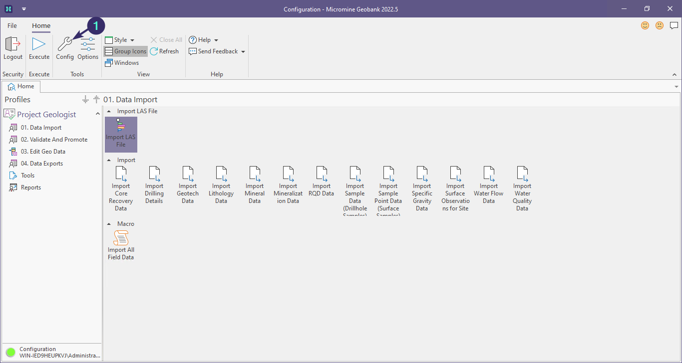 Manually Upgrade App Manager Micromine Geobank