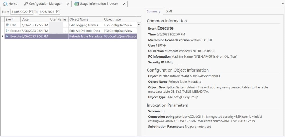 How To: Send Geobank usage data to support – Micromine Geobank