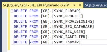 How to manually clear synchronized operations in Geobank – Micromine Geobank