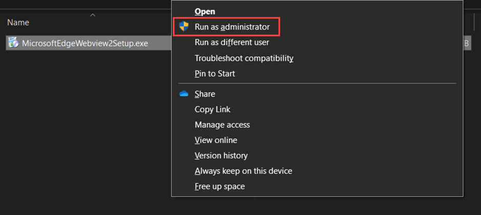 How To: Installer troubleshooting (missing WebView2 required for Flow and Panorama) – Geobank ...