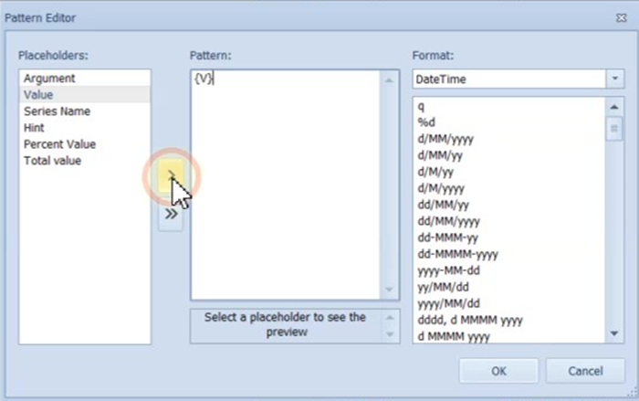 How to Customise Advanced Reports Pie Charts to Show Colours and Values Instead of Percentages ...
