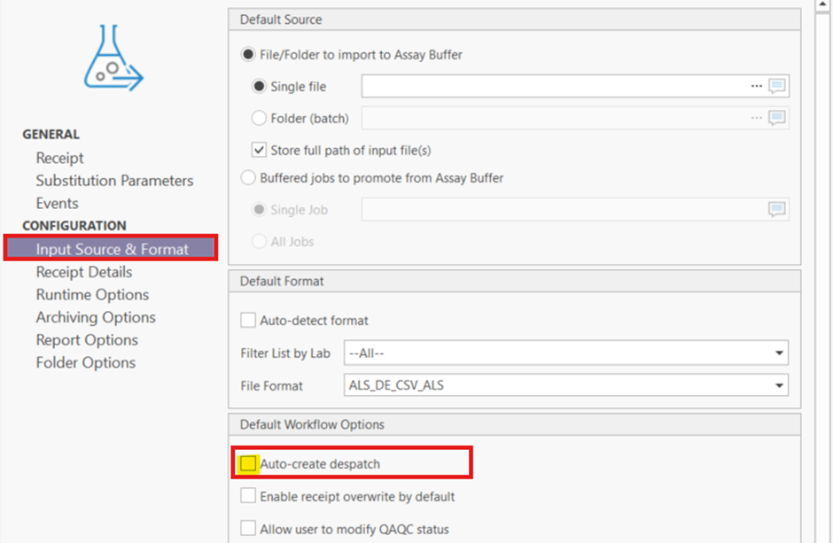 How to restrict access to the auto-despatch feature in ST Receipt ...