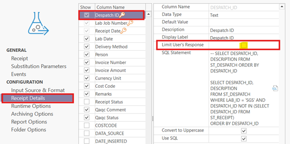 How to restrict access to the auto-despatch feature in ST Receipt ...
